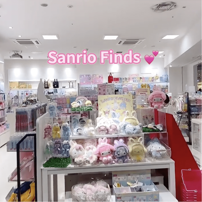 Come explore Sanrio with me 💕 → – In Kawaii Shop