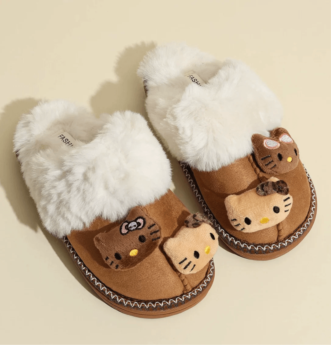 HelloKitty Fuzzy Fairy Slippers – In Kawaii Shop