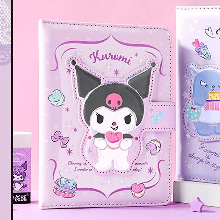 Kuromi Notebook with Magnetic Clasp Closure – In Kawaii Shop