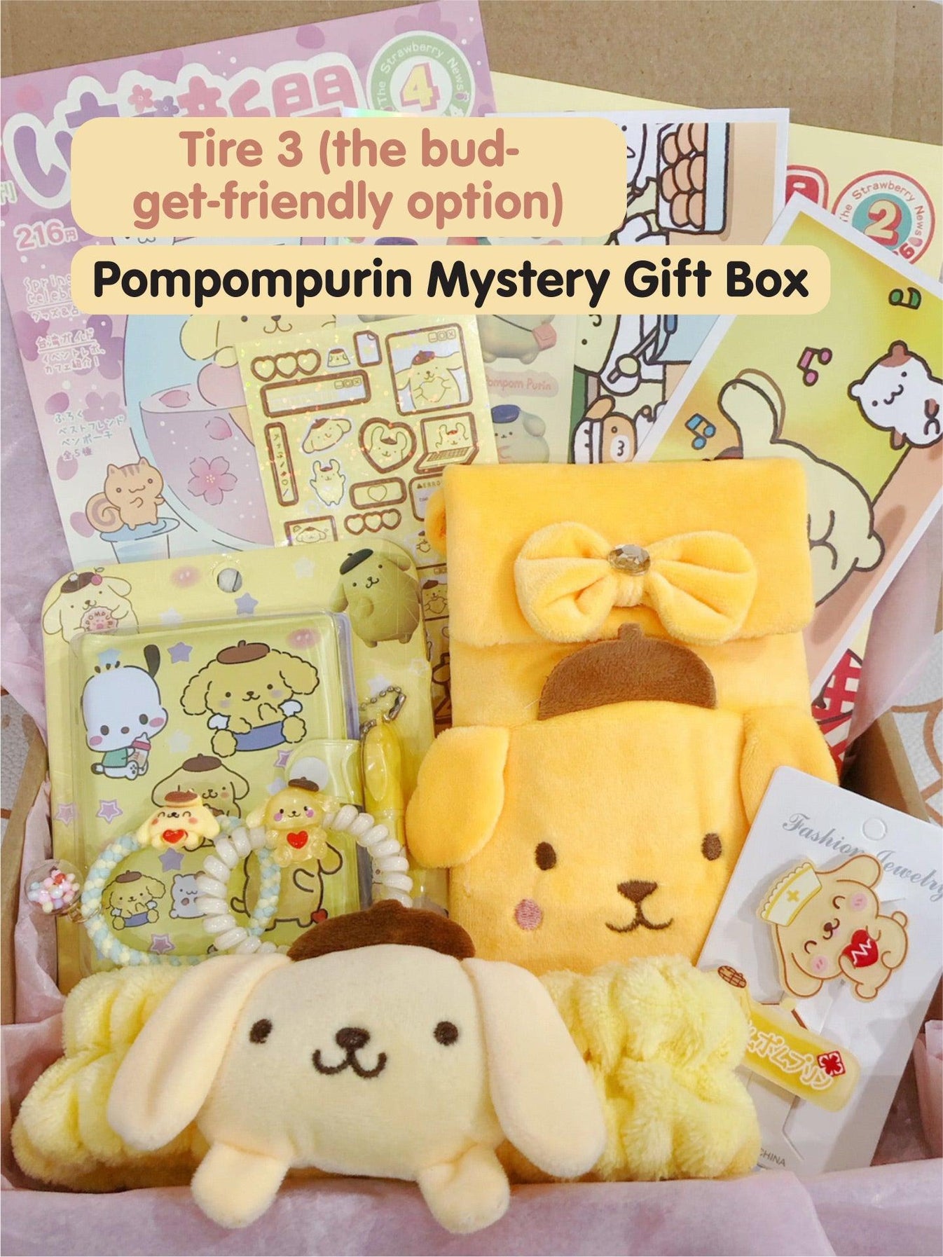 Pompompurin Mystery Gift Box – In Kawaii Shop