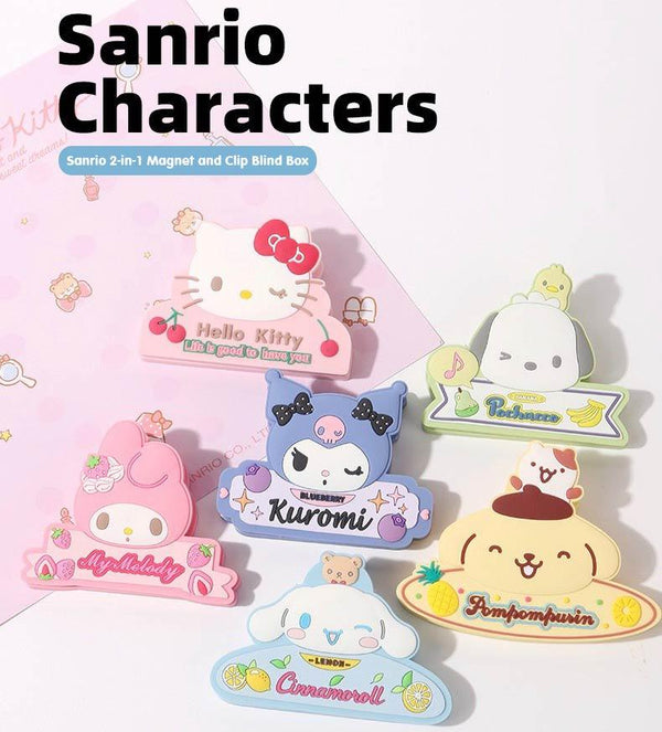 Sanrio 2-in-1 Magnet and Clip – In Kawaii Shop