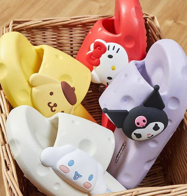 Sanrio Cheese Slippers – In Kawaii Shop